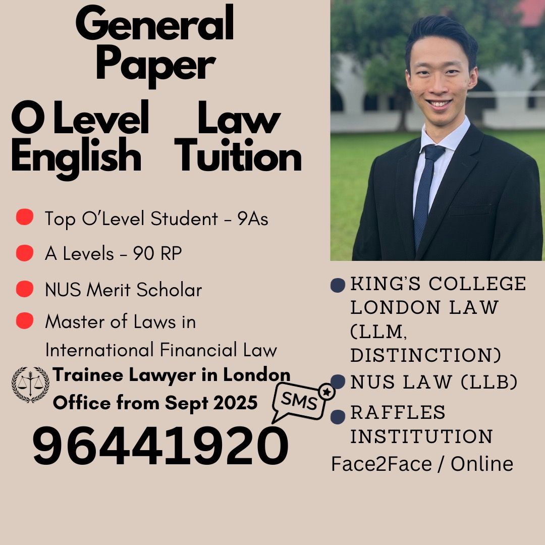 General Paper | O Level English | Poly or Uni Law , Learning ...