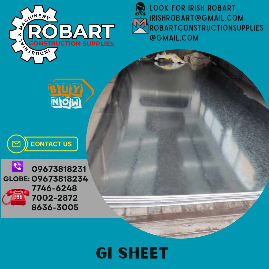 GI sheet, Commercial & Industrial, Construction Tools & Equipment on ...