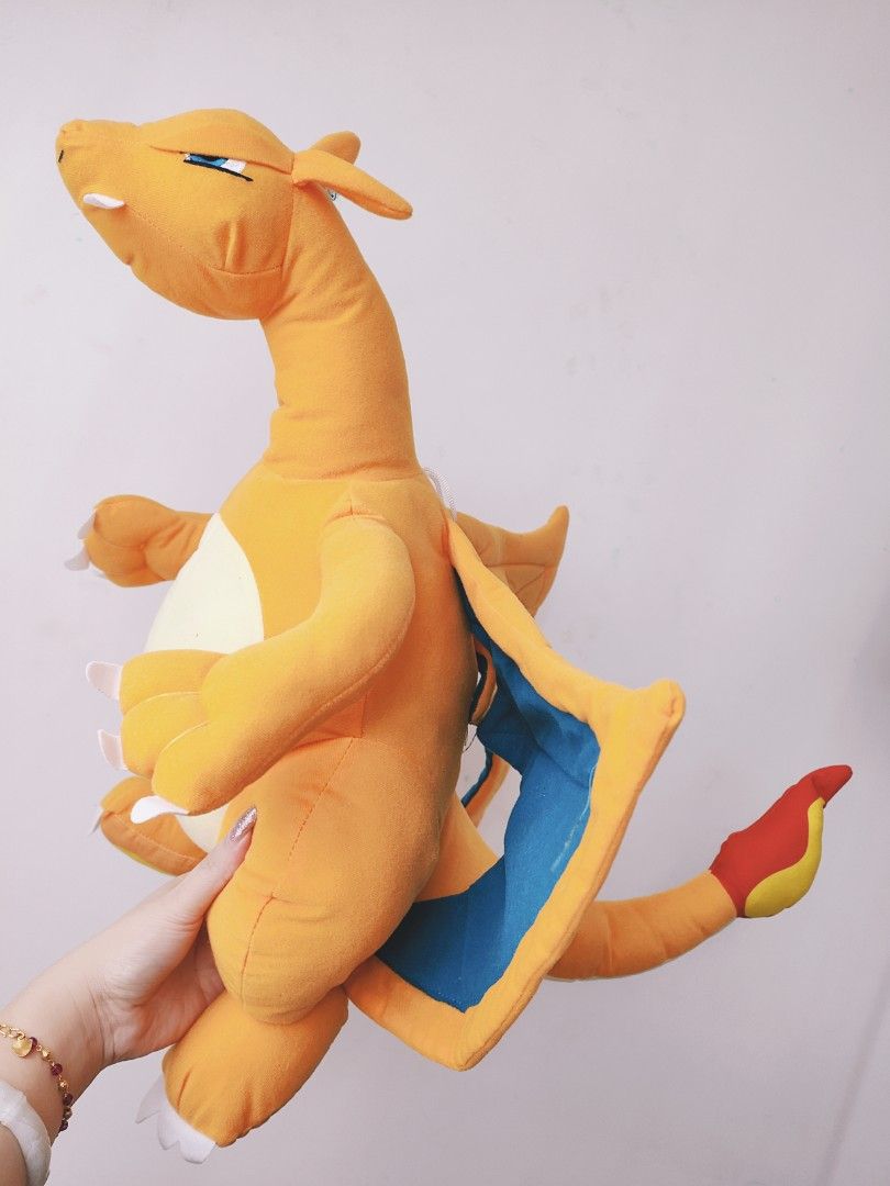 Giant Pokemon charizard plushies soft toy plushy, Hobbies & Toys, Toys ...