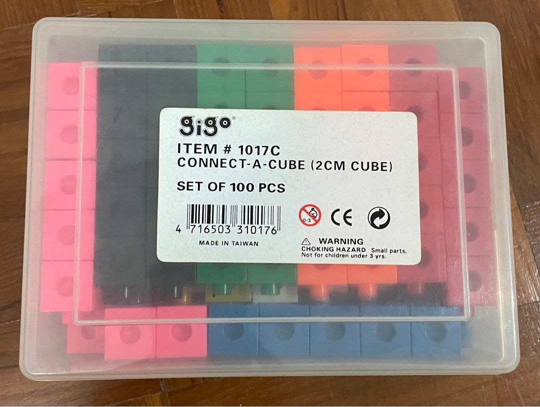 GIGO connect-a-cube (2cm cube), Hobbies & Toys, Toys & Games on Carousell