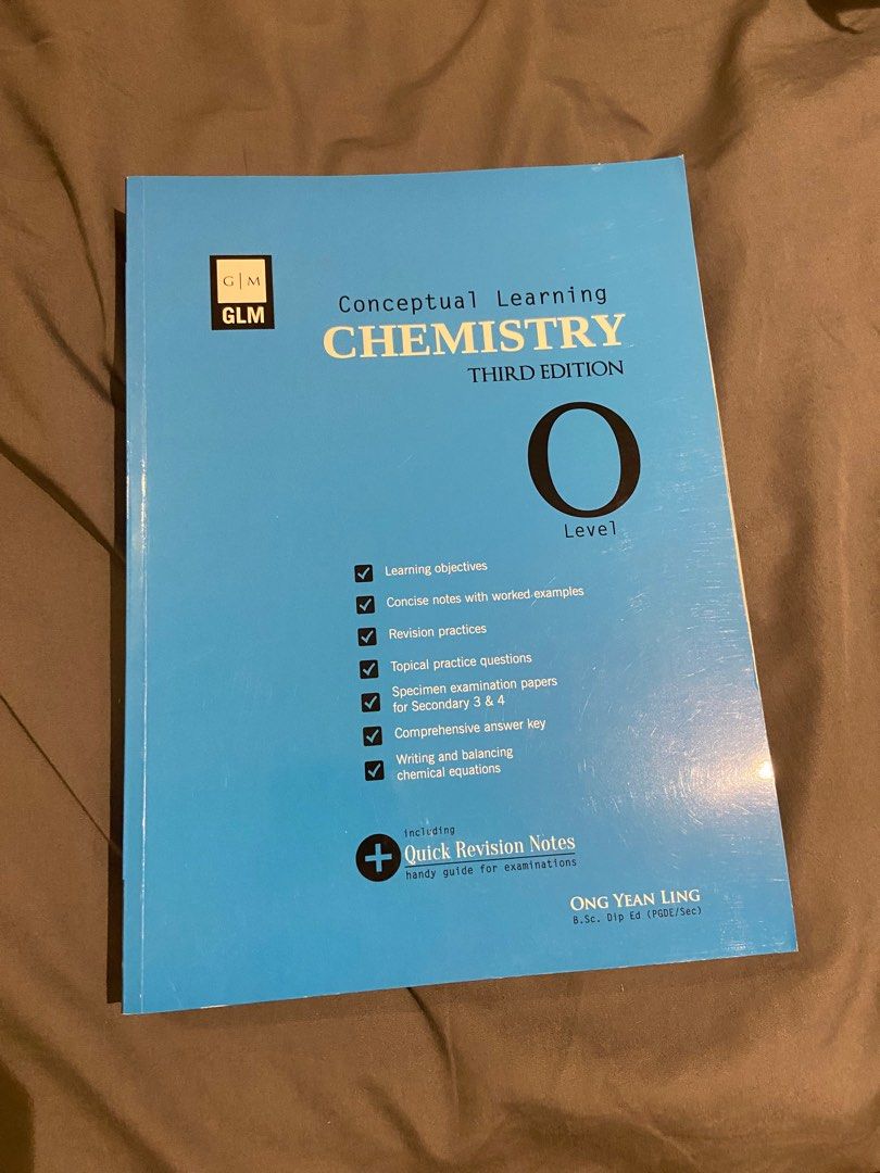 GLM O Level Chemistry Book, Hobbies & Toys, Books & Magazines ...