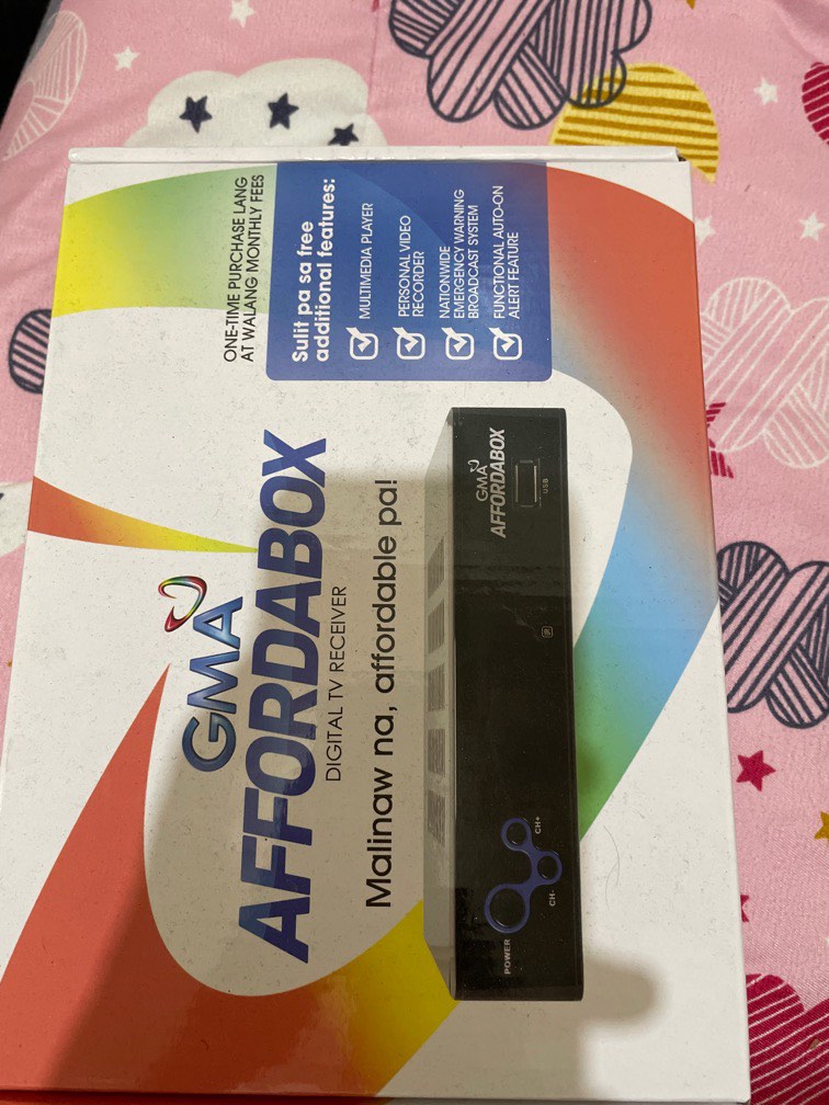 GMA affordabox digital receiver, TV & Home Appliances, TV ...