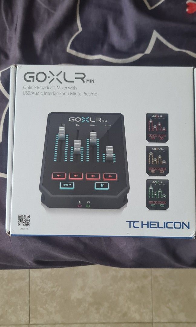 Go XLR Mini Audio Mixer, Audio, Other Audio Equipment on Carousell