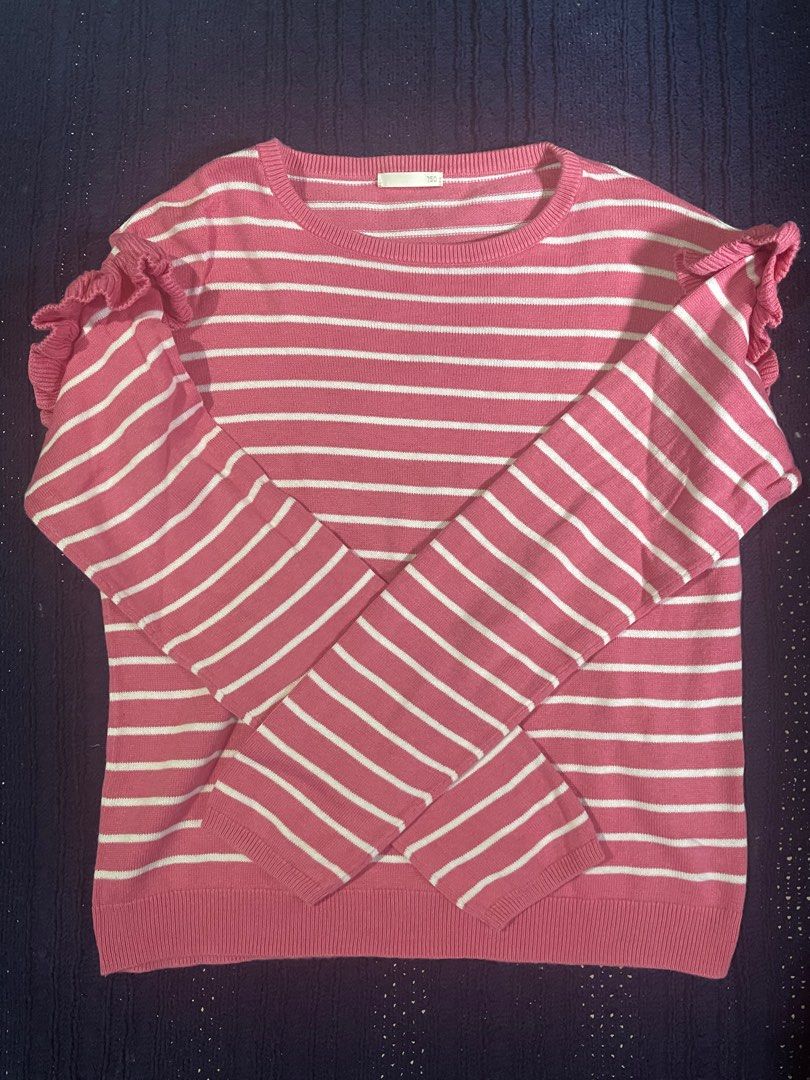 GU brand knitted, Women's Fashion, Tops, Longsleeves on Carousell