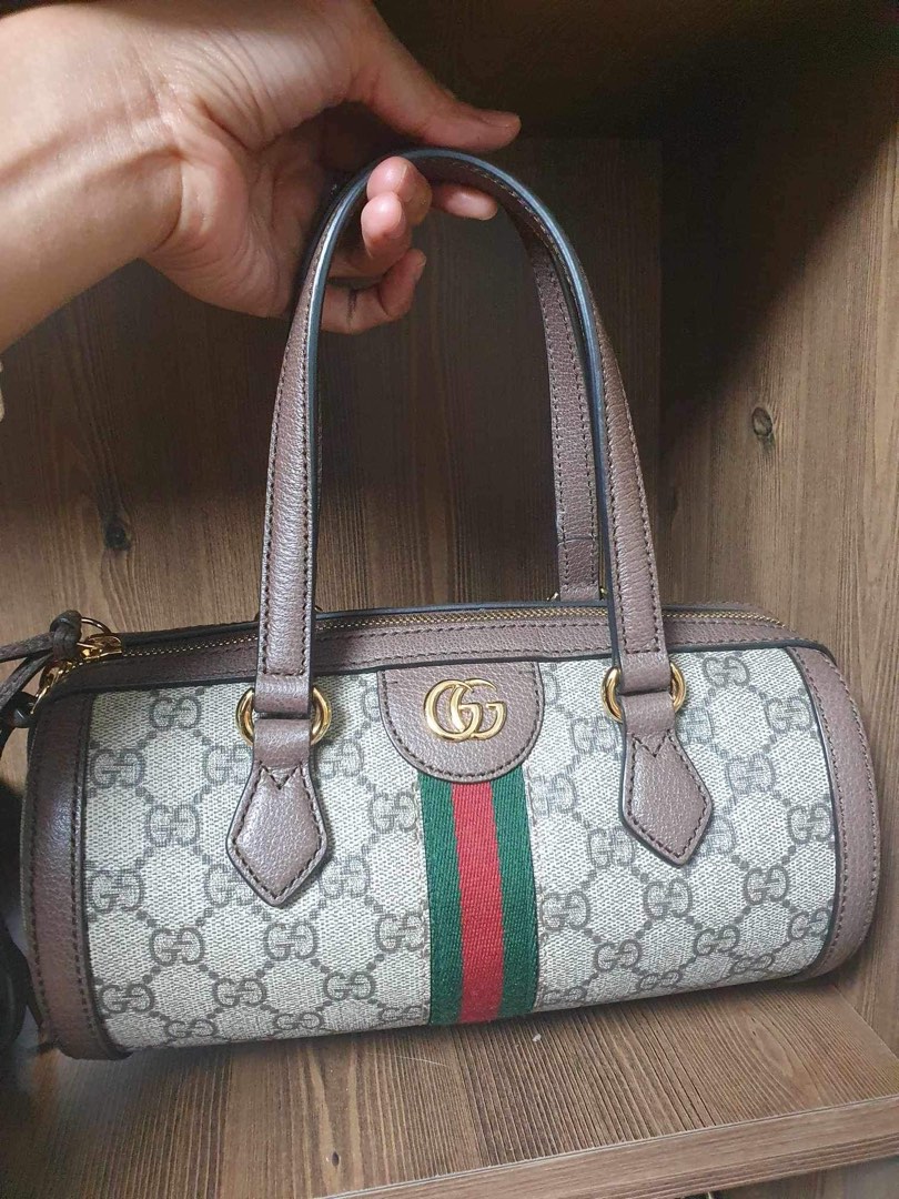 Gucci Ophidia Mini Boston, Luxury, Bags & Wallets on Carousell