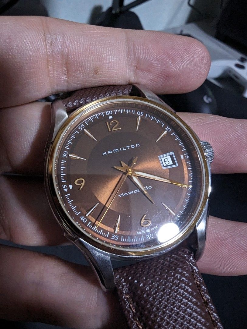 Hamilton Viewmatic, Men's Fashion, Watches & Accessories, Watches on ...