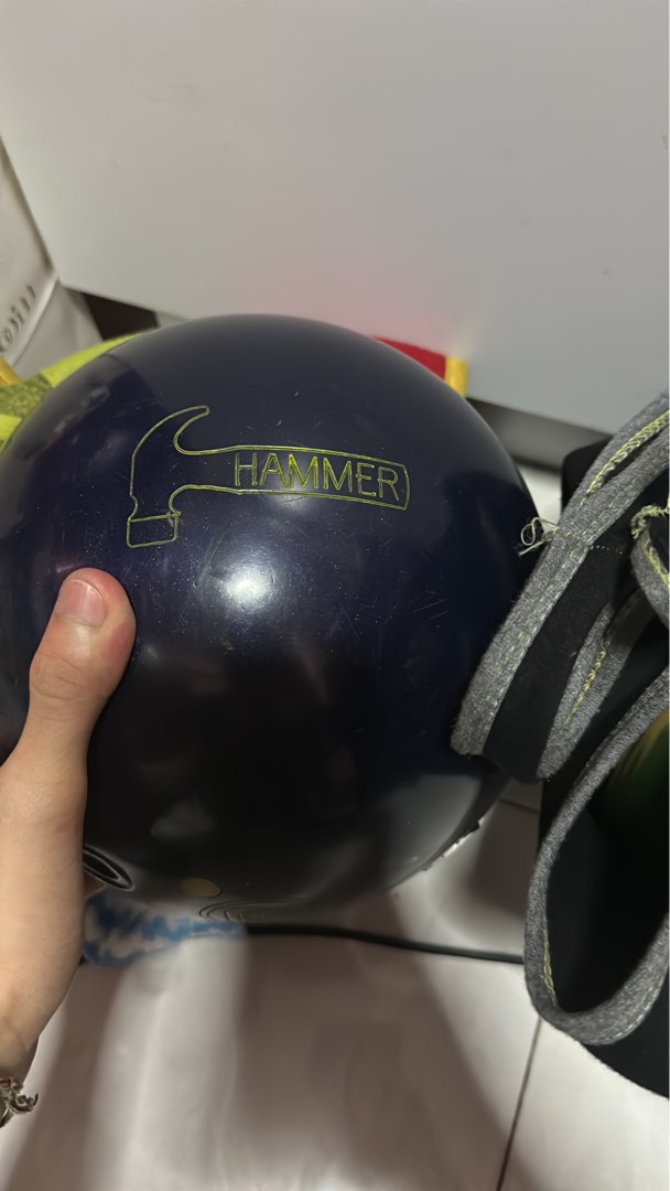 Hammer “Nail” bowling ball, Sports Equipment, Sports & Games, Billiards ...