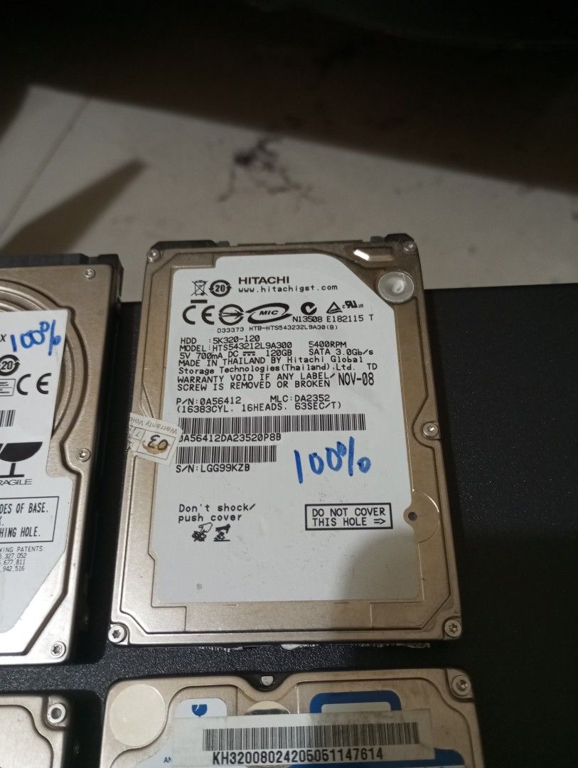 Hardisk HDD Laptop 2,5 inch 500gb DLL, Elektronik, Bagian Komputer & Aksesoris di Carousell