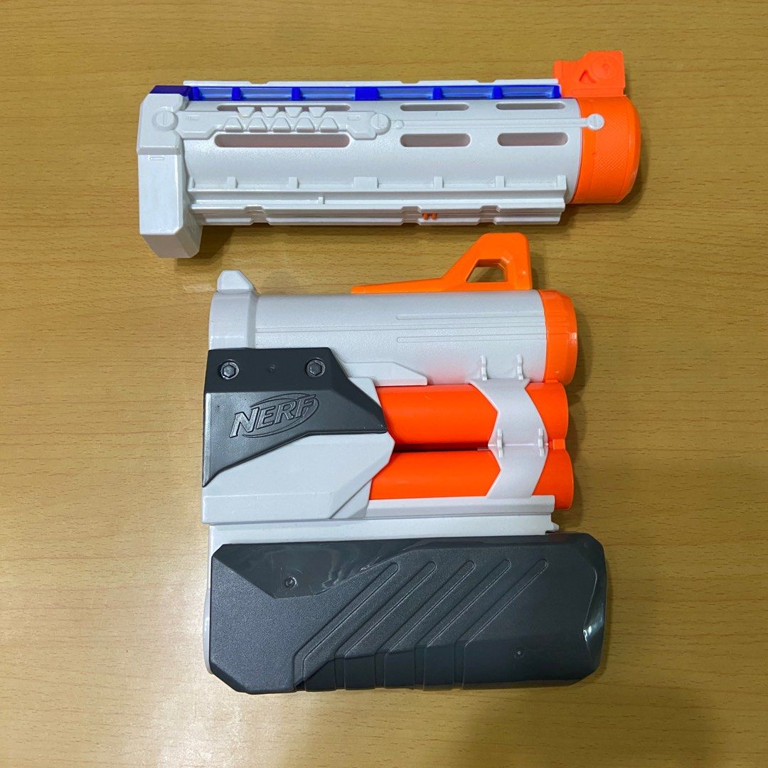 Hasbro NERF N-STRIKE MODULUS TRI-STRIKE FRONT PART & RETALIATOR WHITE ...