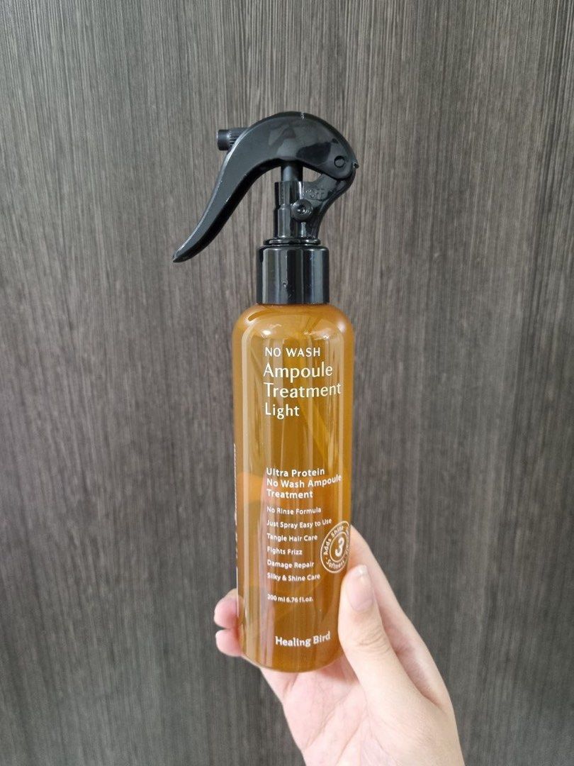 [HEALING BIRD] ultra protein nowash ampoule treatment light, Beauty ...