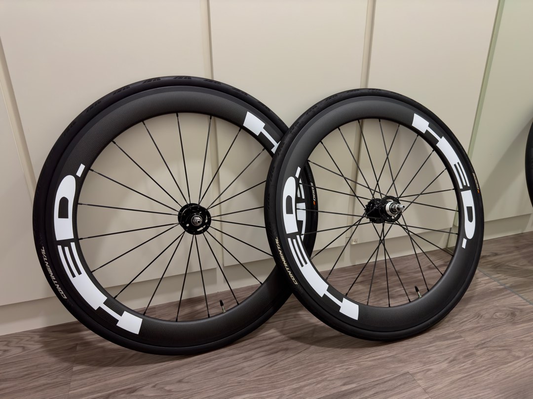 HED Carbon Wheelset (Fixed Gear / Track), Sports Equipment, Bicycles ...
