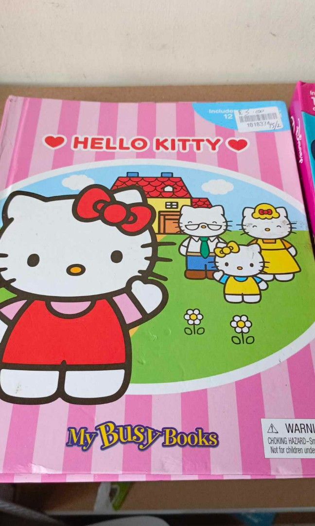 Hello Kitty Busybook, Hobbies & Toys, Books & Magazines, Children's ...