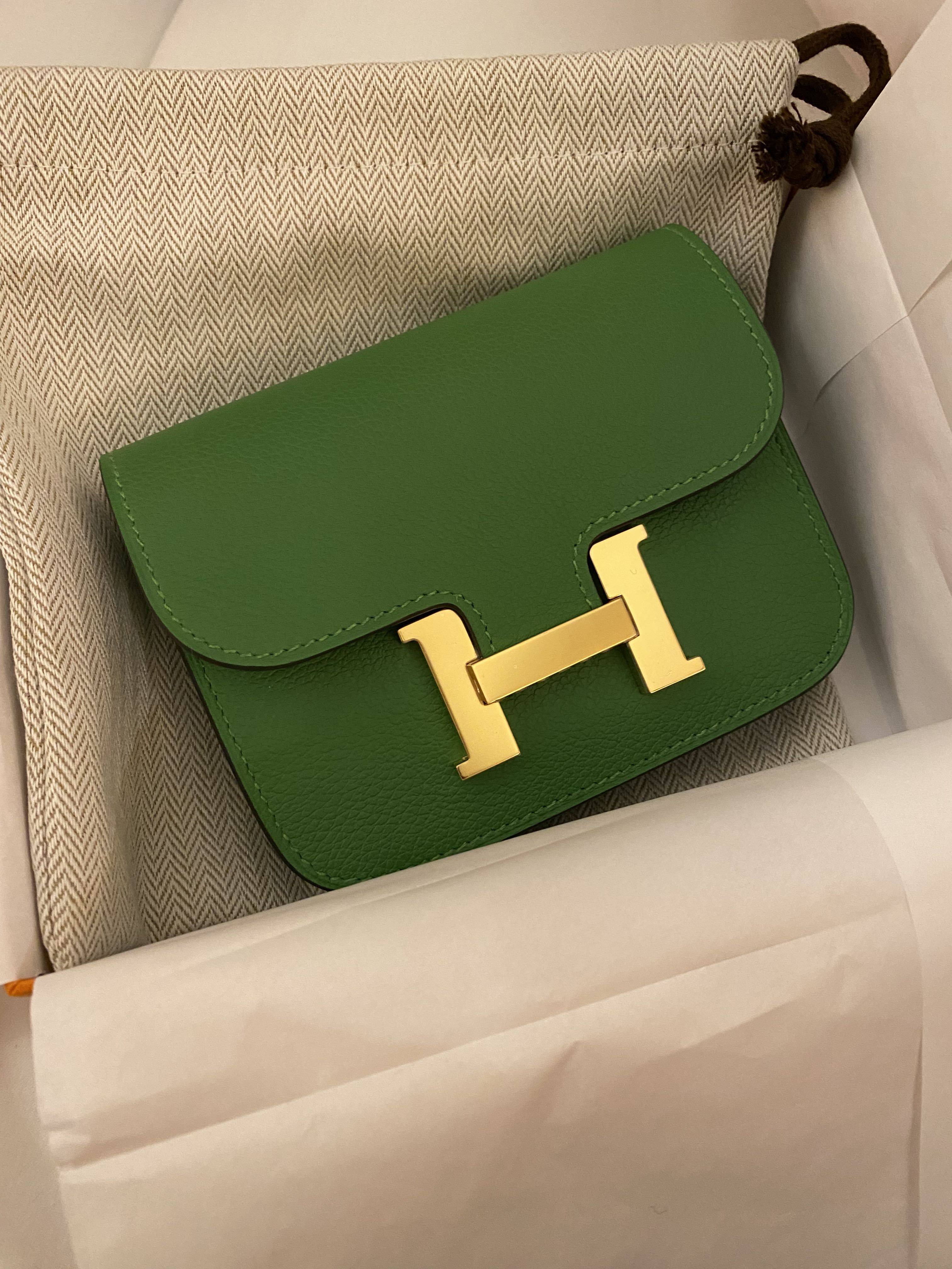 Hermes Constance Slim, Luxury, Bags & Wallets on Carousell