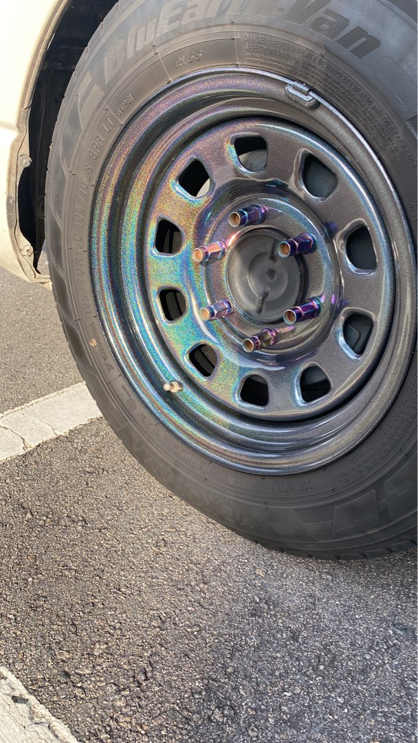 Hiace Steel Rim, Car Accessories, Tyres & Rims on Carousell