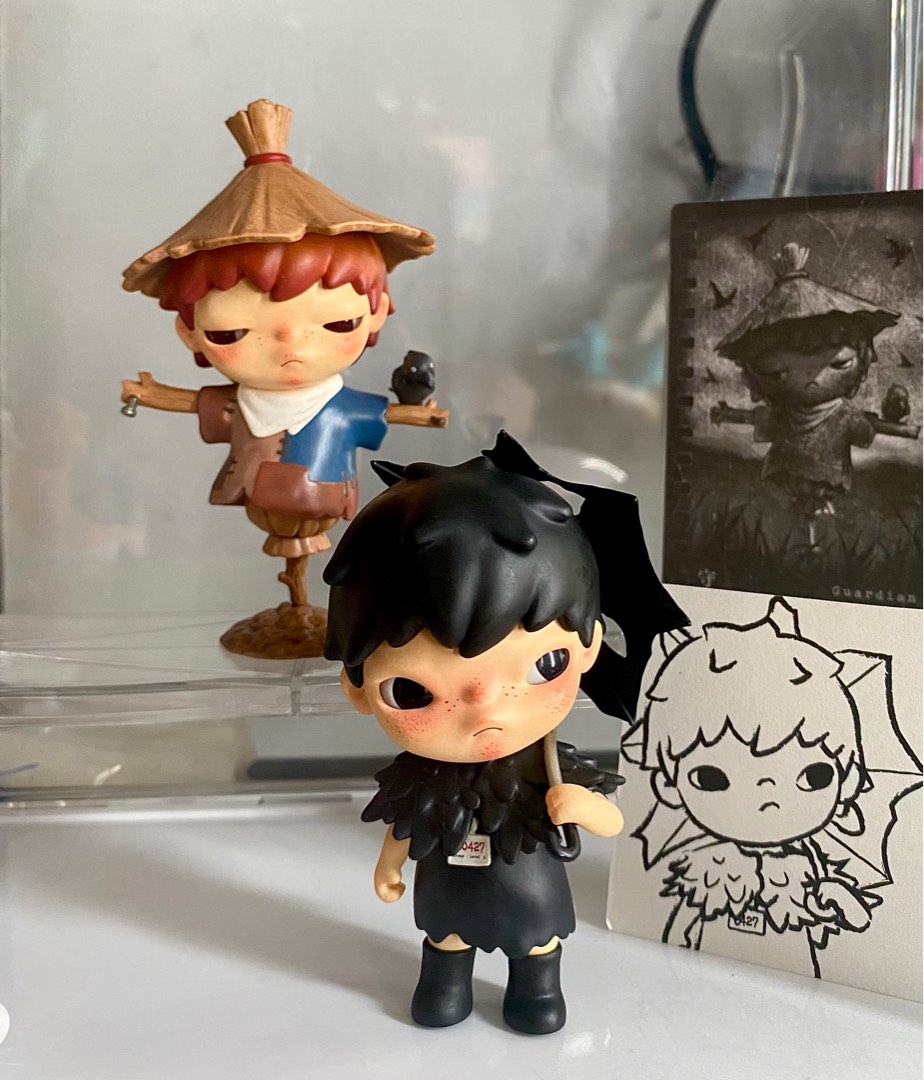 Hirono (Set Only) Mime x City of Mercy Popmart, Hobbies & Toys, Toys ...