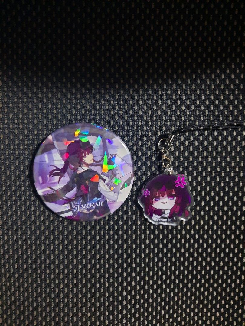 Honkai Star Rail HSR Badge Charm Set, Hobbies & Toys, Memorabilia ...
