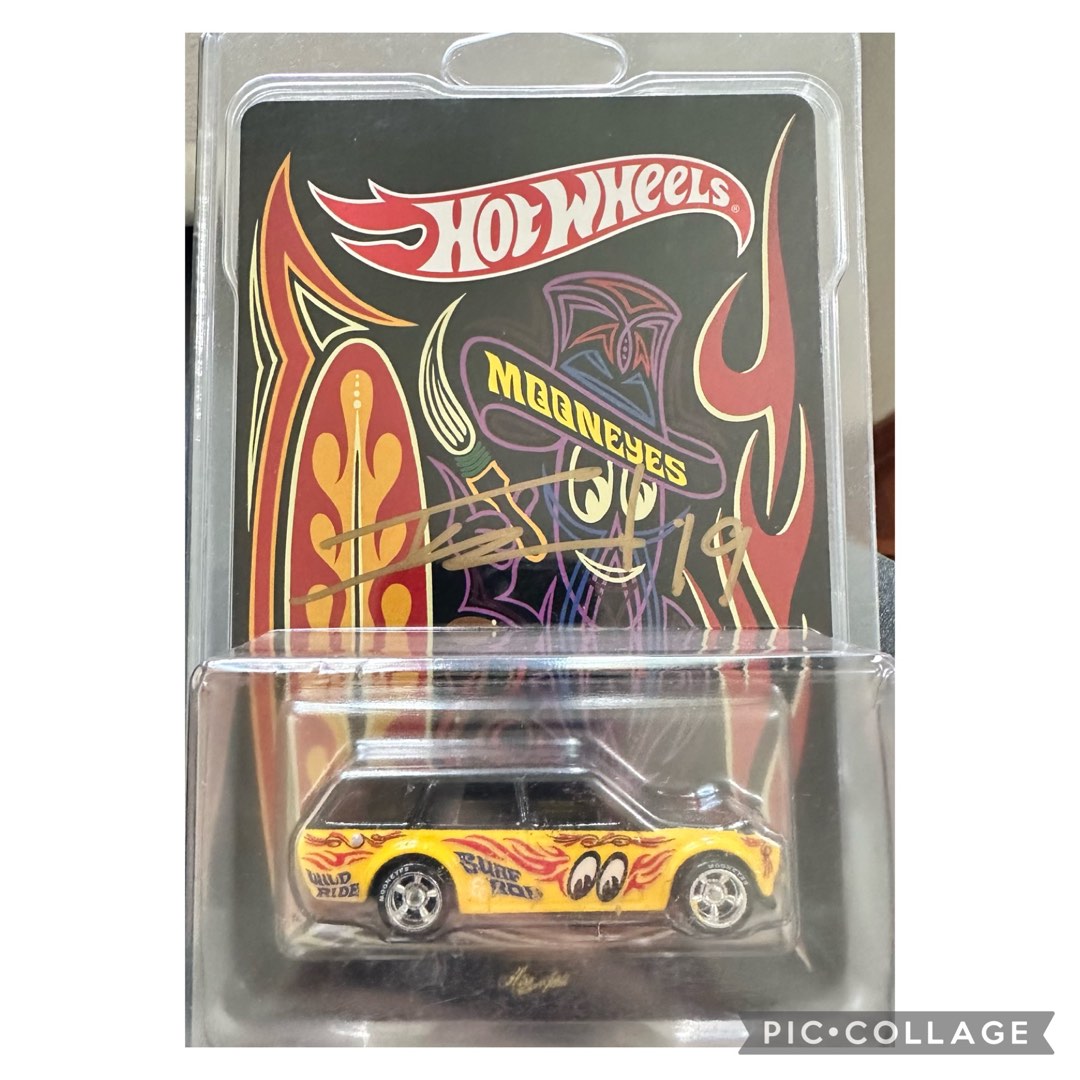 Hot Wheels Japan Convention Mooneyes Datsun 510 Wagon Signed by Jun ...
