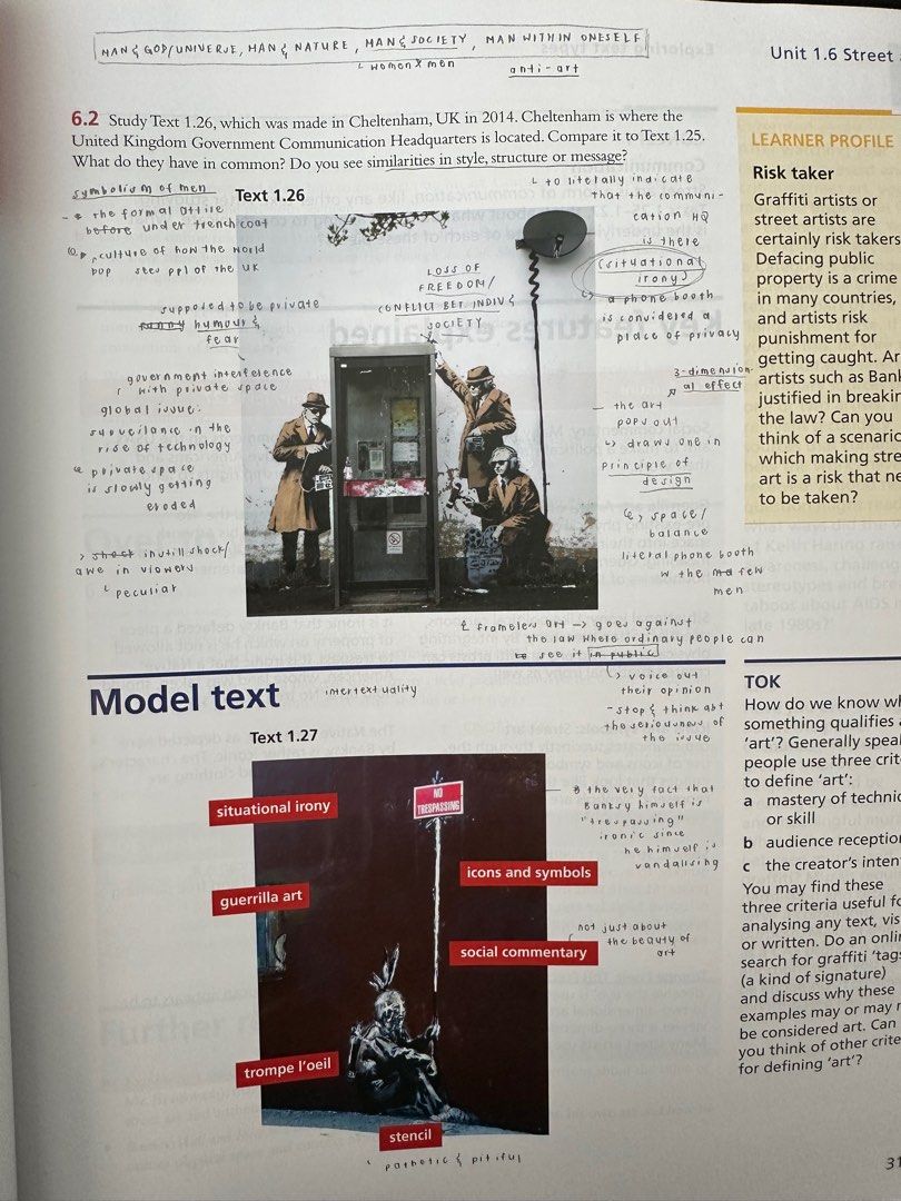 IB english textbook, Hobbies & Toys, Books & Magazines, Textbooks on ...