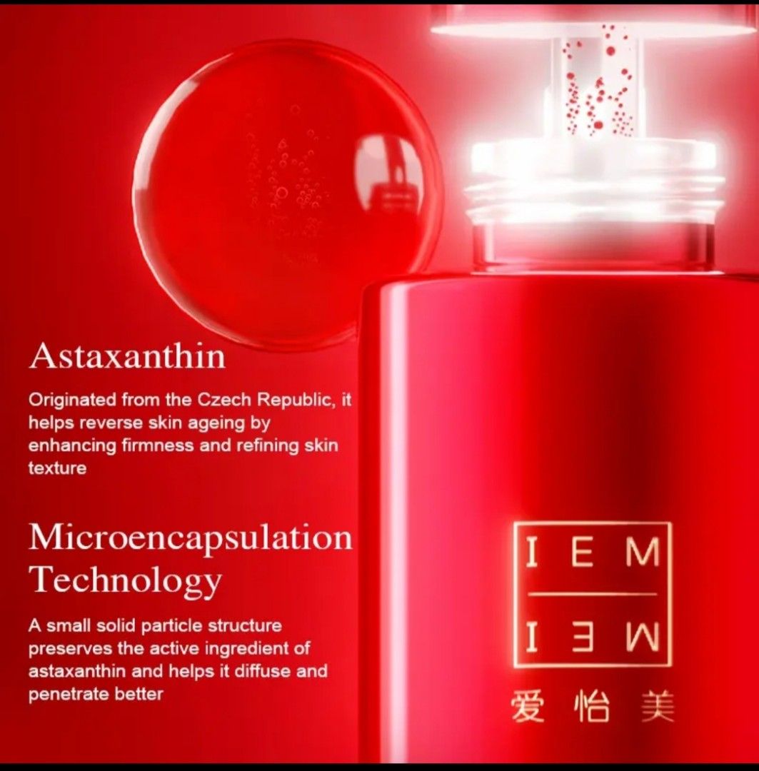 IEM Astaxanthin Serum III, Beauty & Personal Care, Face, Face Care on ...
