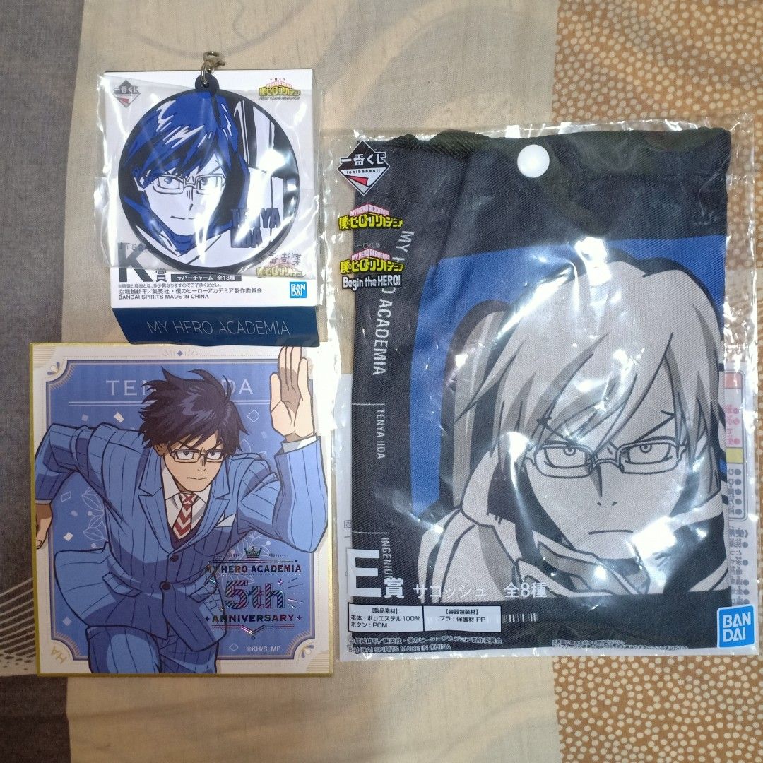 Iida Tenya Merch Set My Hero Academia, Hobbies & Toys, Memorabilia ...