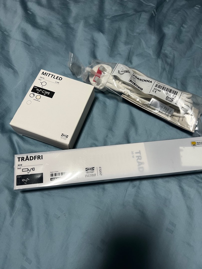 Ikea Mittled / light setup, Furniture & Home Living, Lighting & Fans ...