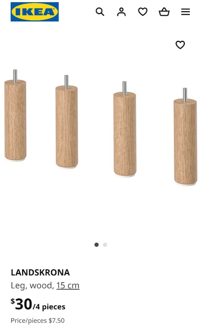 Ikea Soderhamn beige sofa + wooden sofa legs, Furniture & Home Living ...