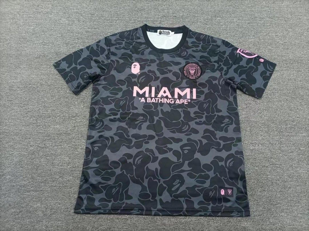 Inter Miami x bape jersey special edition (3 colour avail), Men's ...