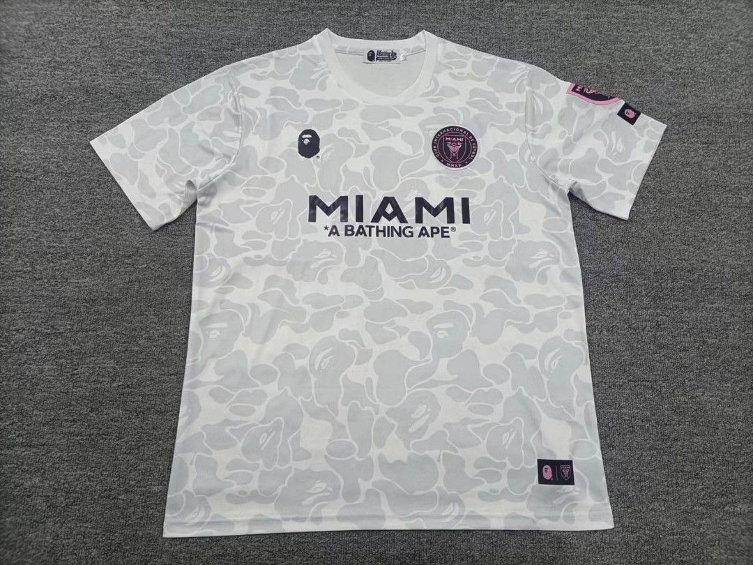 Inter Miami x bape jersey special edition (3 colour avail), Men's ...