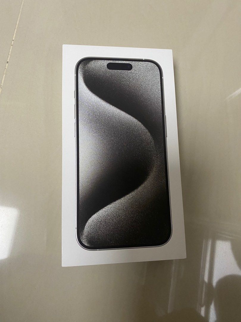 iPhone 15 Pro White Titanium 128GB, Mobile Phones & Gadgets, Mobile ...