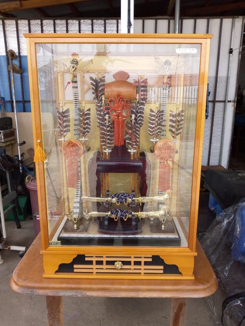 Japanese Katana, Bow&Arrow Display, Furniture & Home Living, Home Decor ...