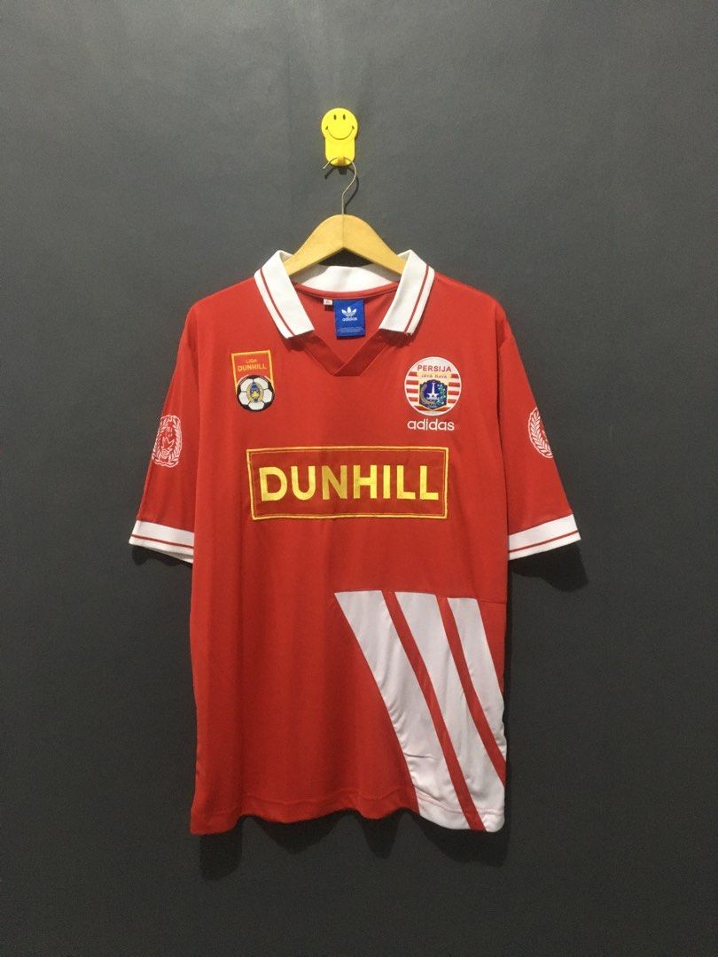 Jersey vintage retro dunhill persija jakarta the jak mania, Fesyen Pria ...
