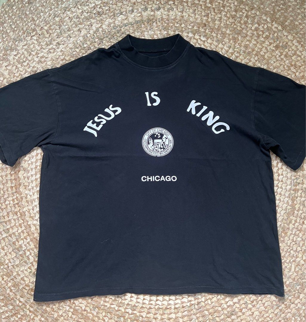 Jesus is king ( KANYE WEST MERCH), Men's Fashion, Tops & Sets, Tshirts ...