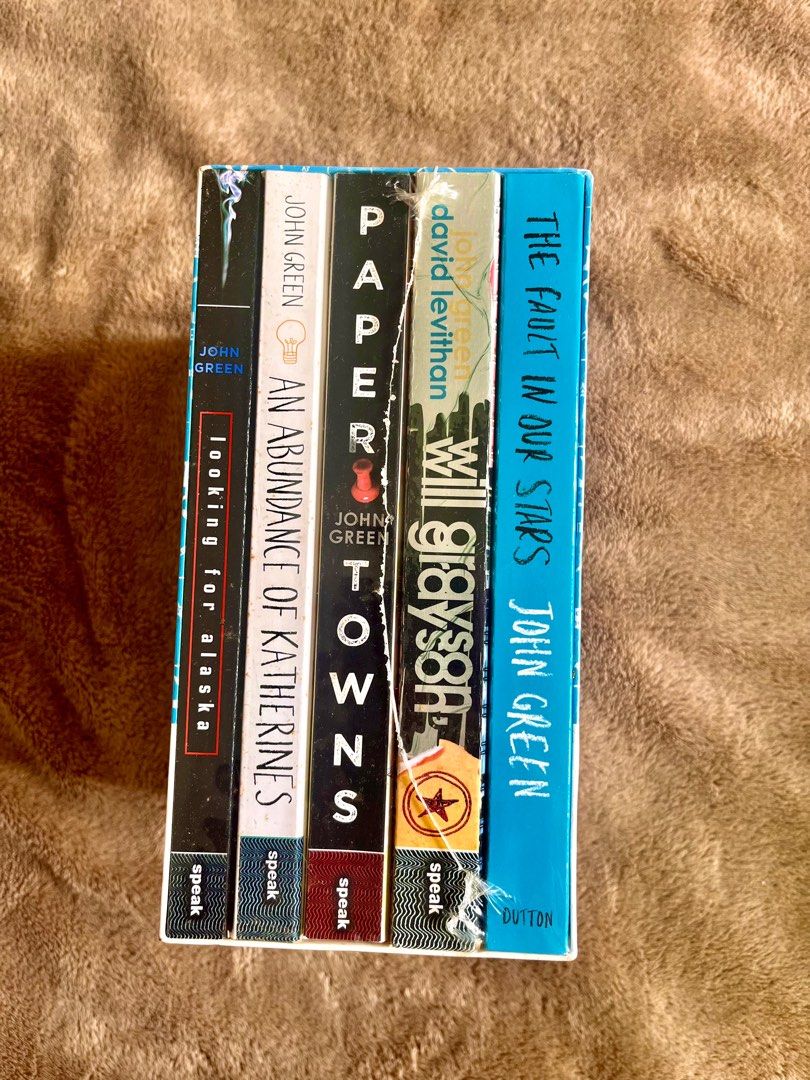 John Green Collection Set, Hobbies & Toys, Books & Magazines, Fiction ...