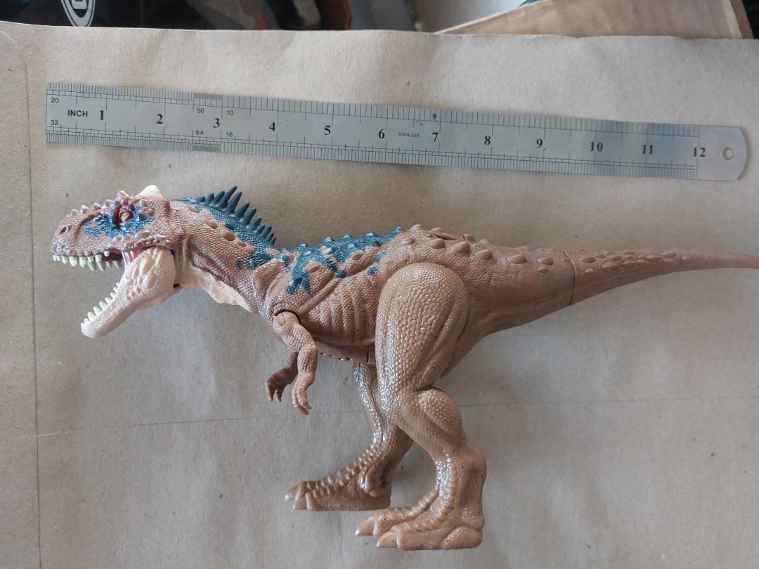 Jurassic World Dominion Rajasaurus Dinsoaur, Hobbies & Toys, Toys ...