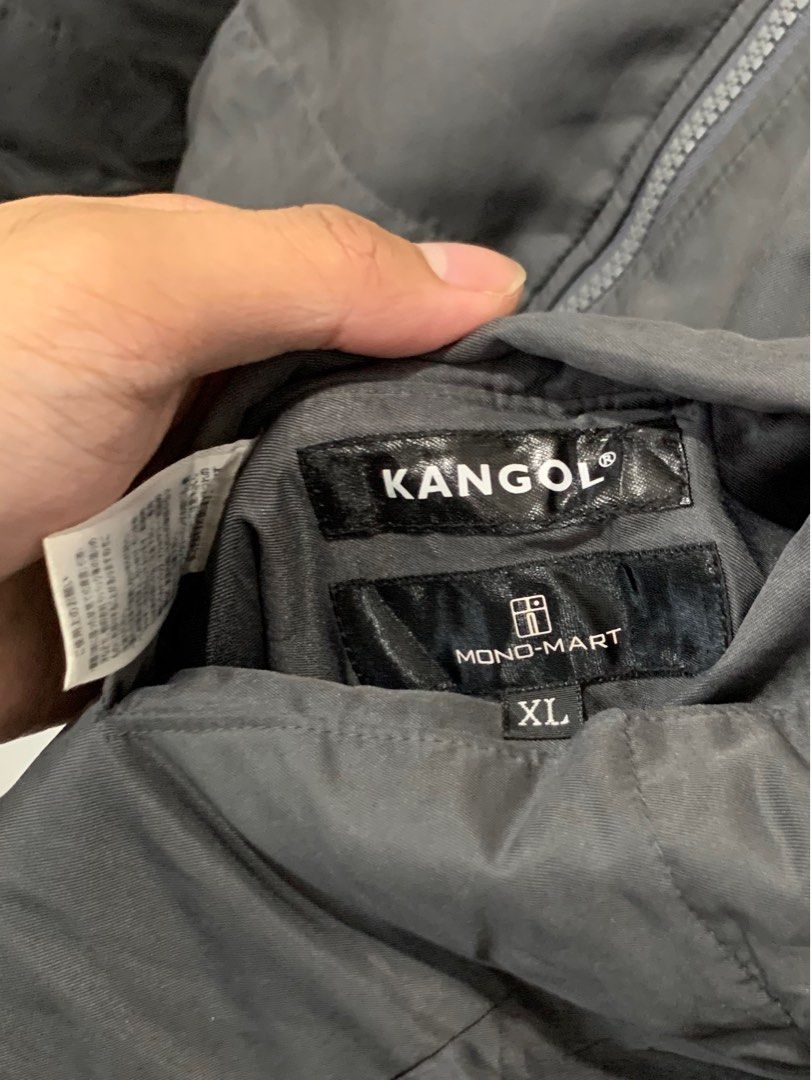 Kangol Reversible Sherpa/Windbreaker Jacket, Men's Fashion, Coats ...