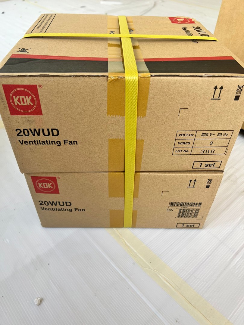 KDK 20WUD Ventilating Fan, Furniture & Home Living, Lighting & Fans ...