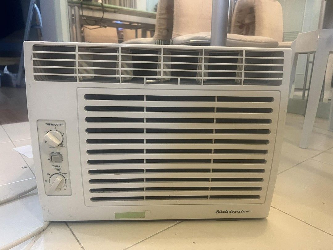Kelvinator .75hp non inveter Window Type Aircon, TV & Home Appliances ...
