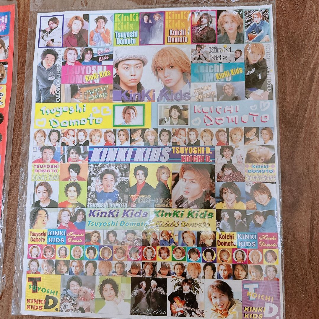 Kinki kids jumbo sticker set, Hobbies & Toys, Memorabilia ...