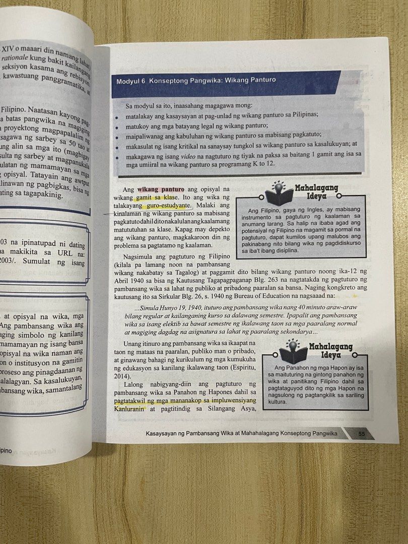 Komunikasyon at Pananaliksik sa Wika at Kulturang Pilipino | DIWA ...