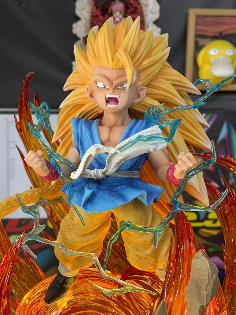 Kylin Studio - SS3 Series - Kid Goku 1/4 with extra head, Hobbies ...