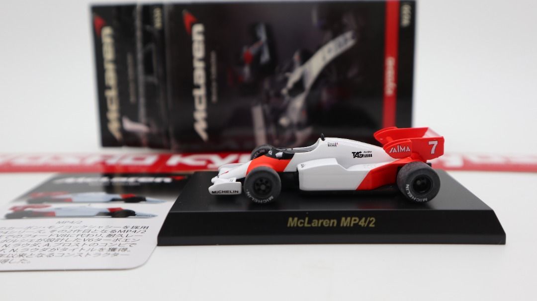 Kyosho 1/64 McLaren MP4/2 No.7 1974, 興趣及遊戲, 玩具 & 遊戲類 - Carousell