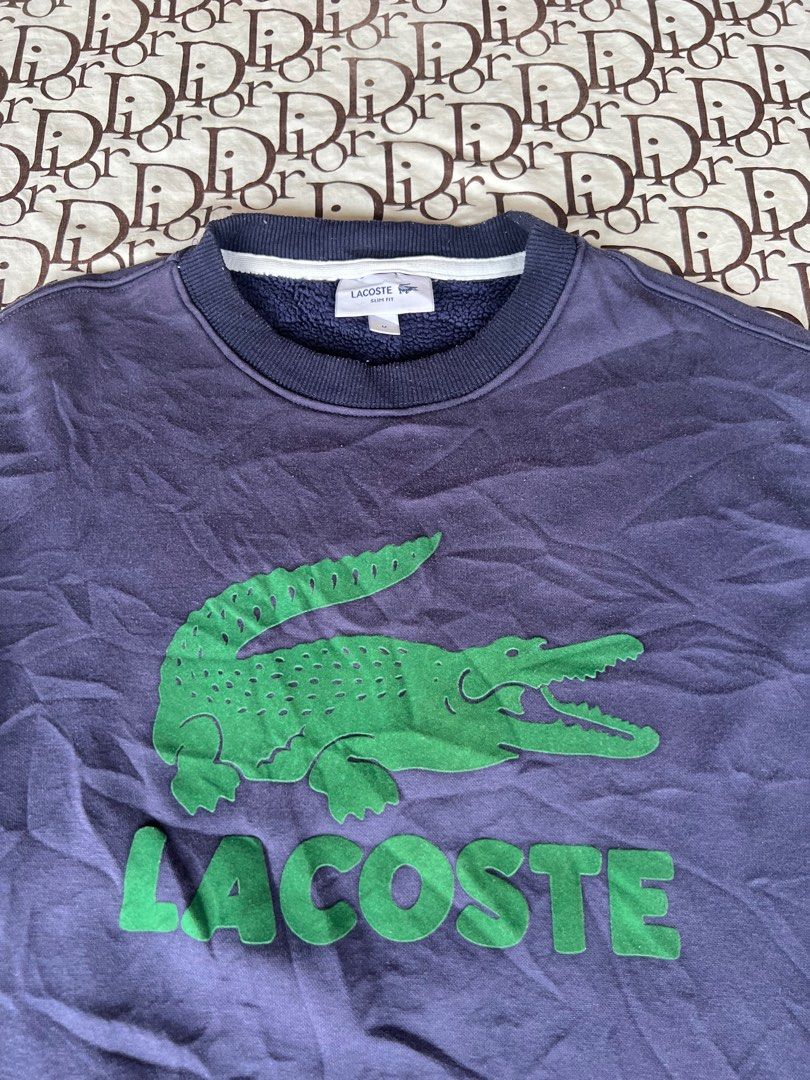Lacoste Big Logo, Men's Fashion, Coats, Jackets and Outerwear on Carousell