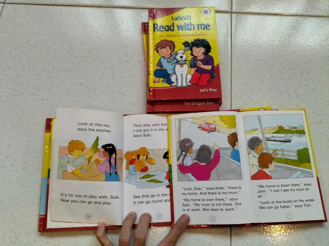 Ladybird Read With Me books, Hobbies & Toys, Books & Magazines ...