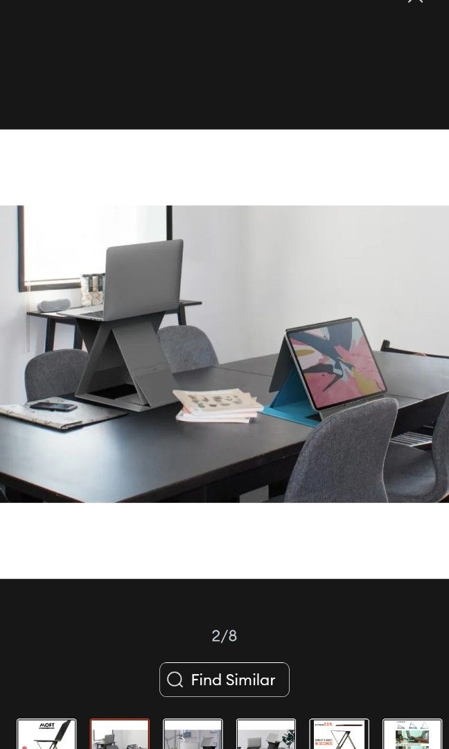 Laptop stand MOFT Z Foldable 5-in-1 Sit-Stand Laptop Desk, Computers ...