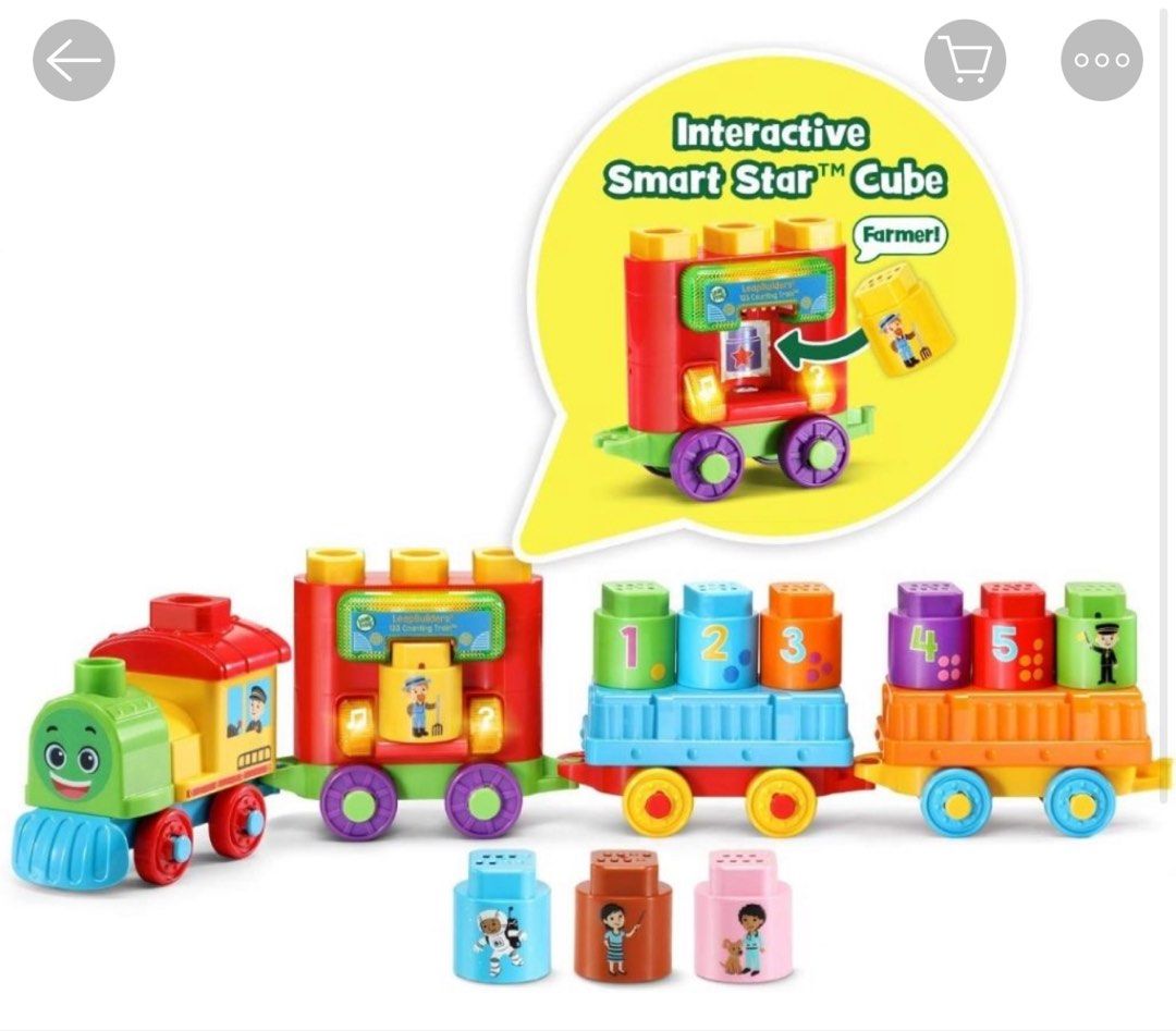 Leapfrog Builder 123 Counting Train, Hobbies & Toys, Toys & Games on ...