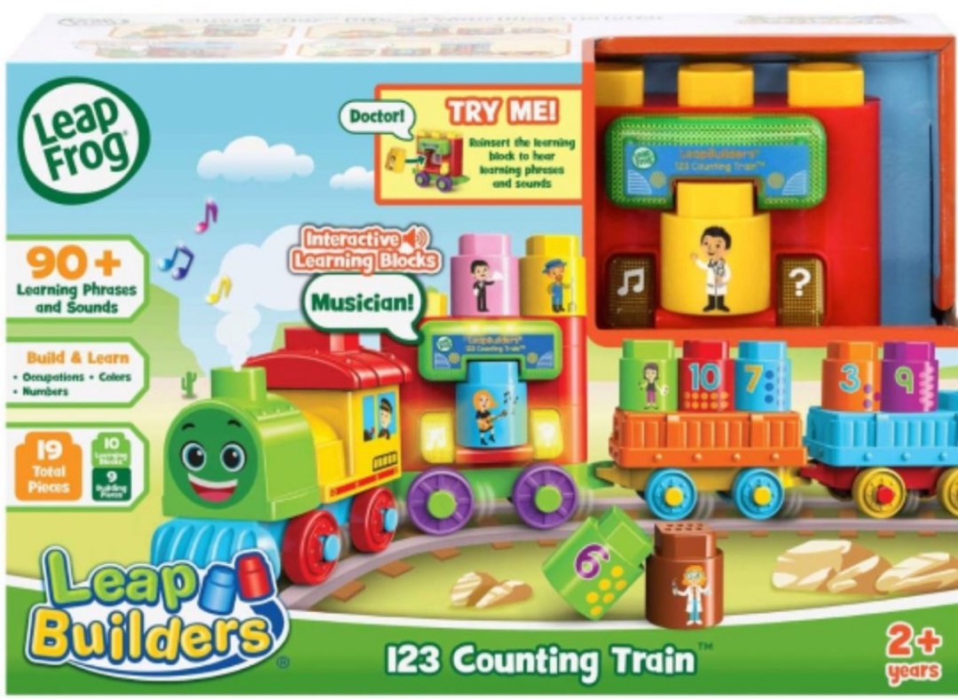 Leapfrog Builder 123 Counting Train, Hobbies & Toys, Toys & Games on ...
