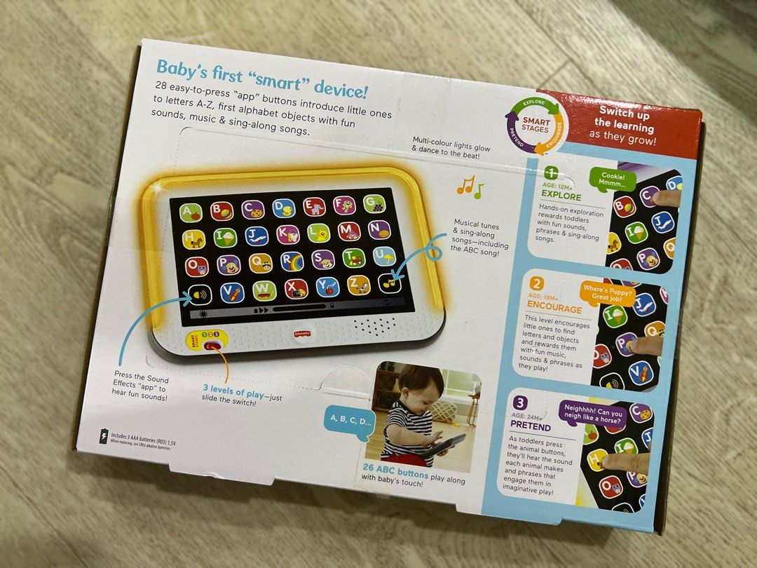 Learning Tablet Electronic Education Toys For Baby, Infant & Toddler ...