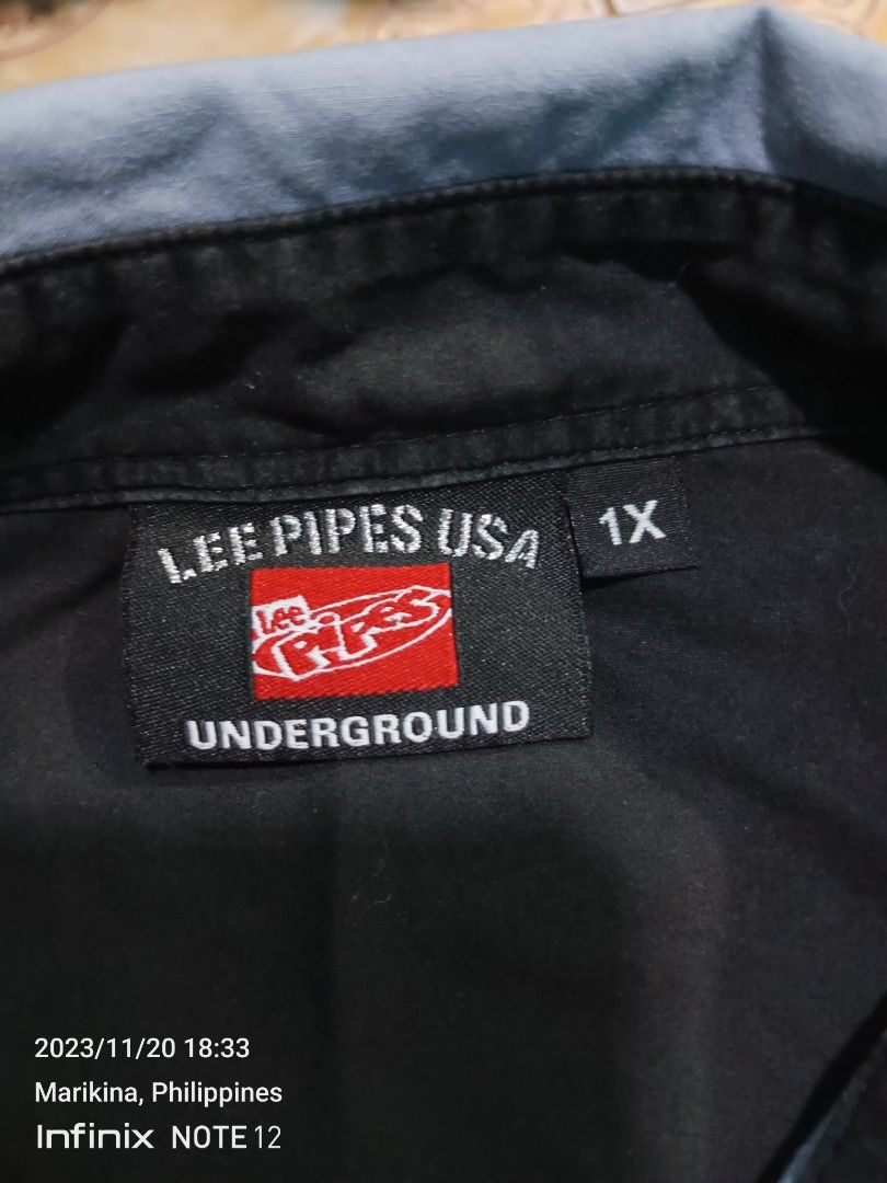 LEE PIPES UNDER GROUND, Men's Fashion, Tops & Sets, Tshirts & Polo ...