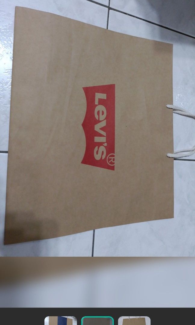 Levis paper bag, Women's Fashion, Bags & Wallets, Tote Bags on Carousell