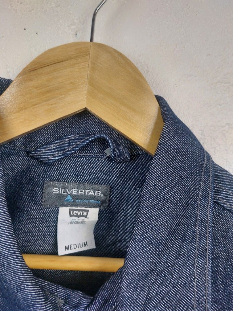 Levis silvertab denim jacket, Men's Fashion, Coats, Jackets and ...